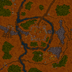 WarCraft II: Tides Of Darkness Maps