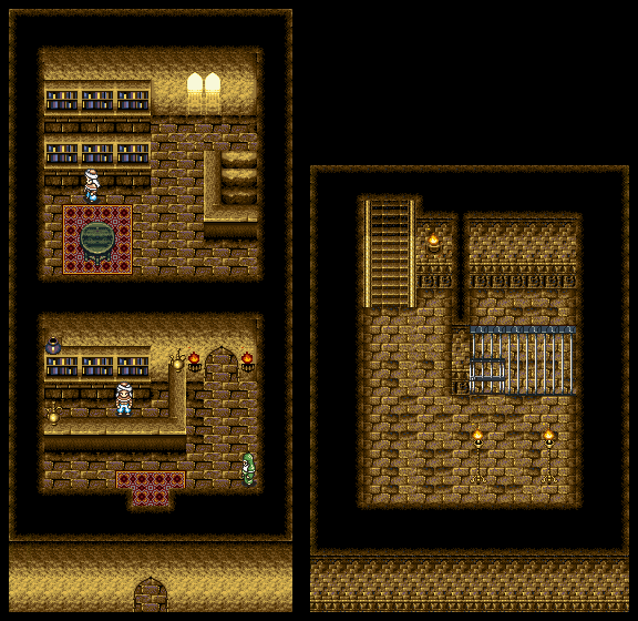 Arabian Nights: Sabaku no Seirei Ou Bazaar City (L) Town Prison