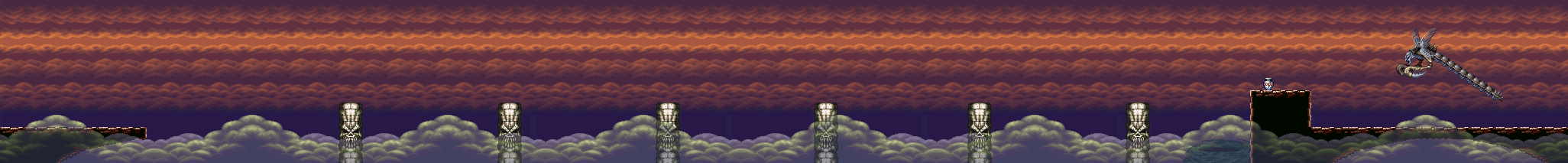 Demon's Crest Towers Of Doom Misty Skies