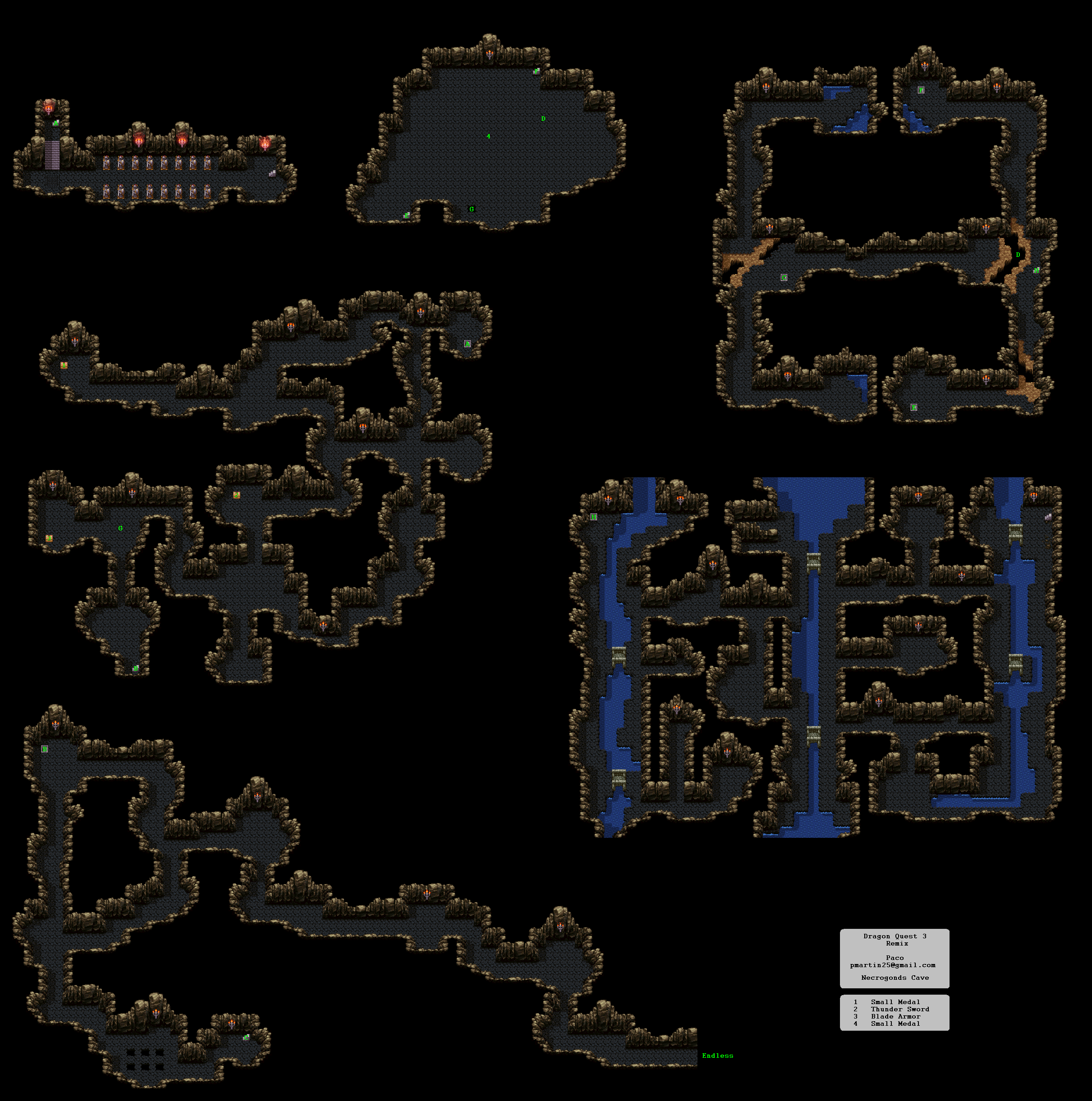 Dragon Quest III Maps