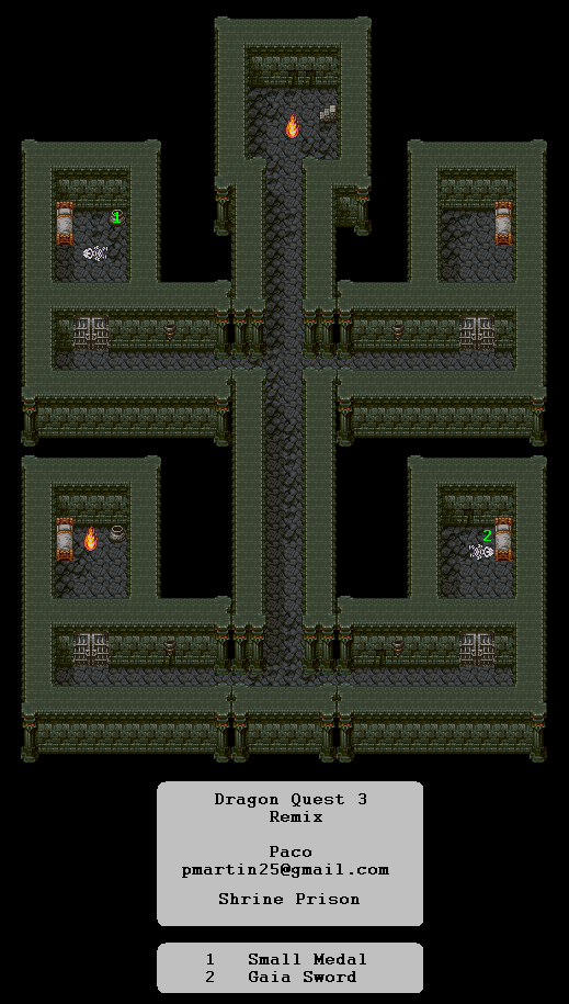 Dragon Quest III Shrine Prison