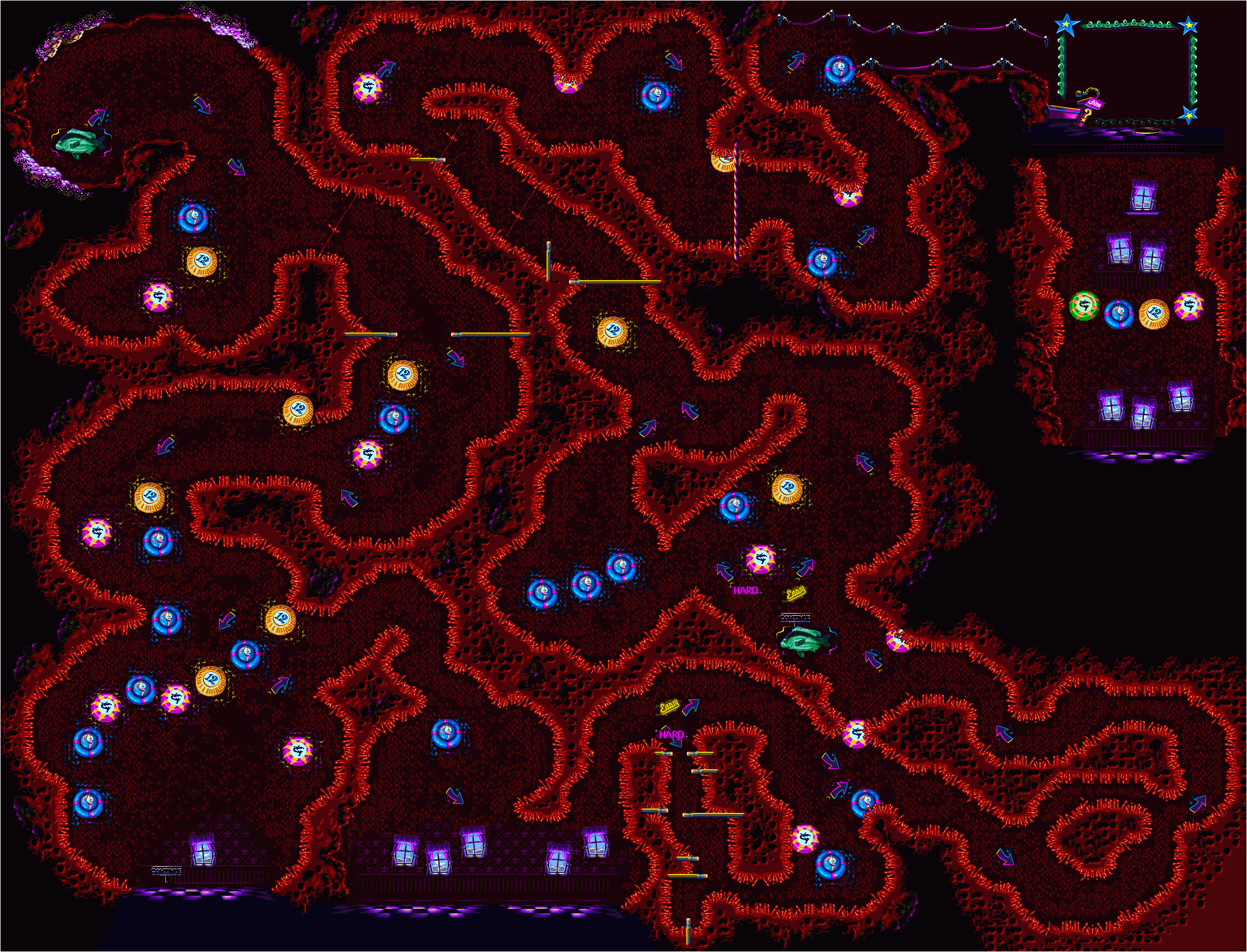 Earthworm Jim 2 Maps