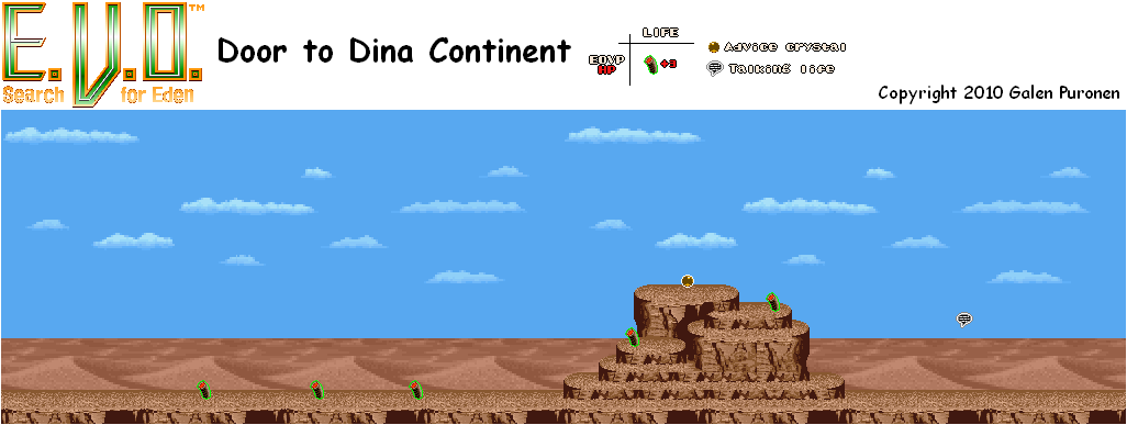 E.V.O.: Search For Eden Age Of Dinosaurs Door To Dina Continent