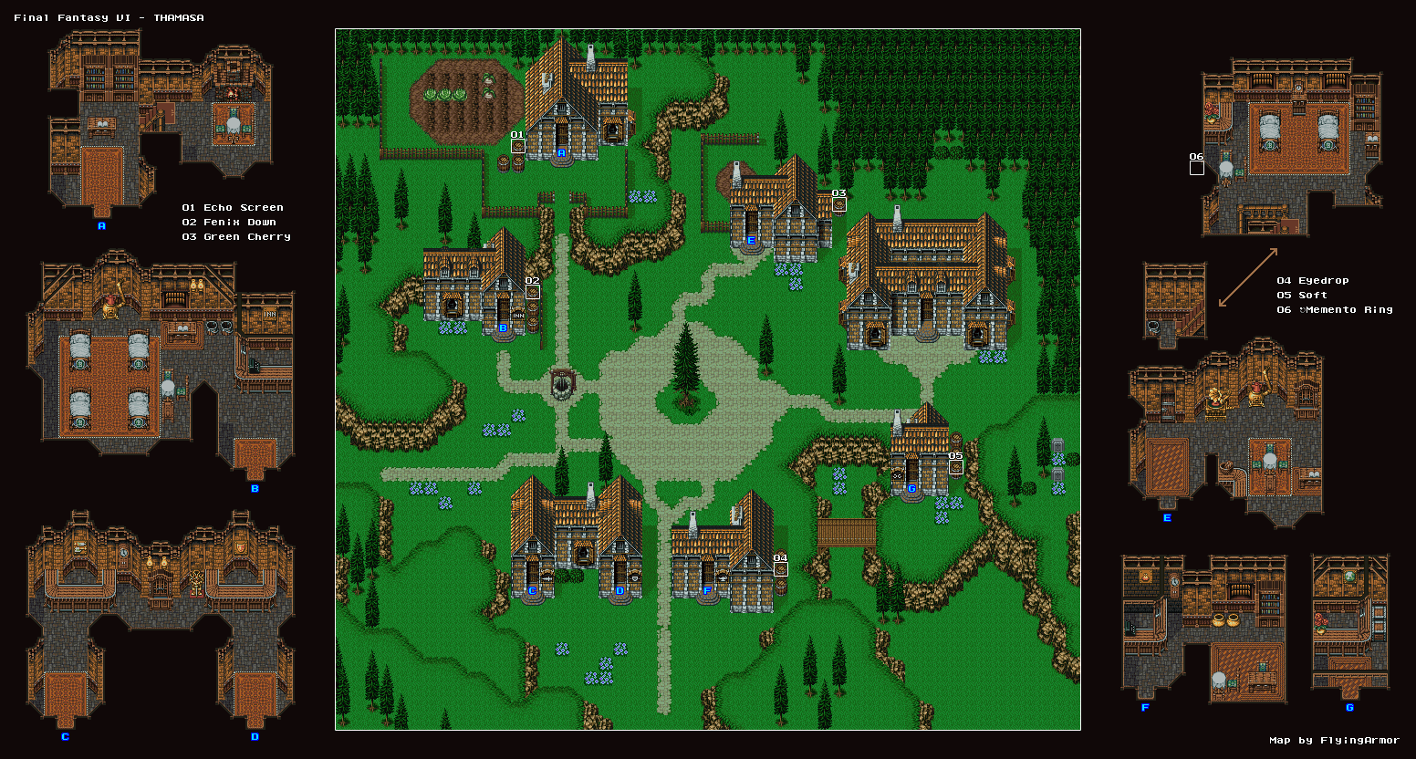 Final Fantasy III Maps