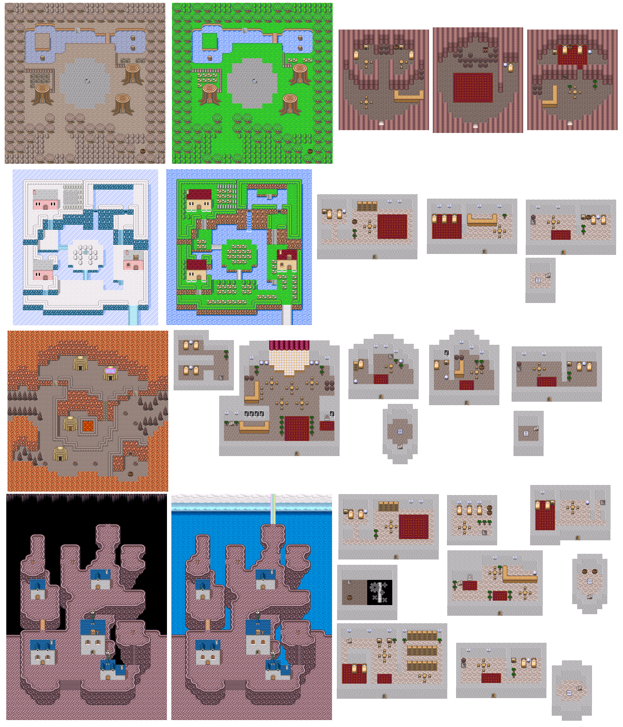 Final Fantasy: Mystic Quest Towns