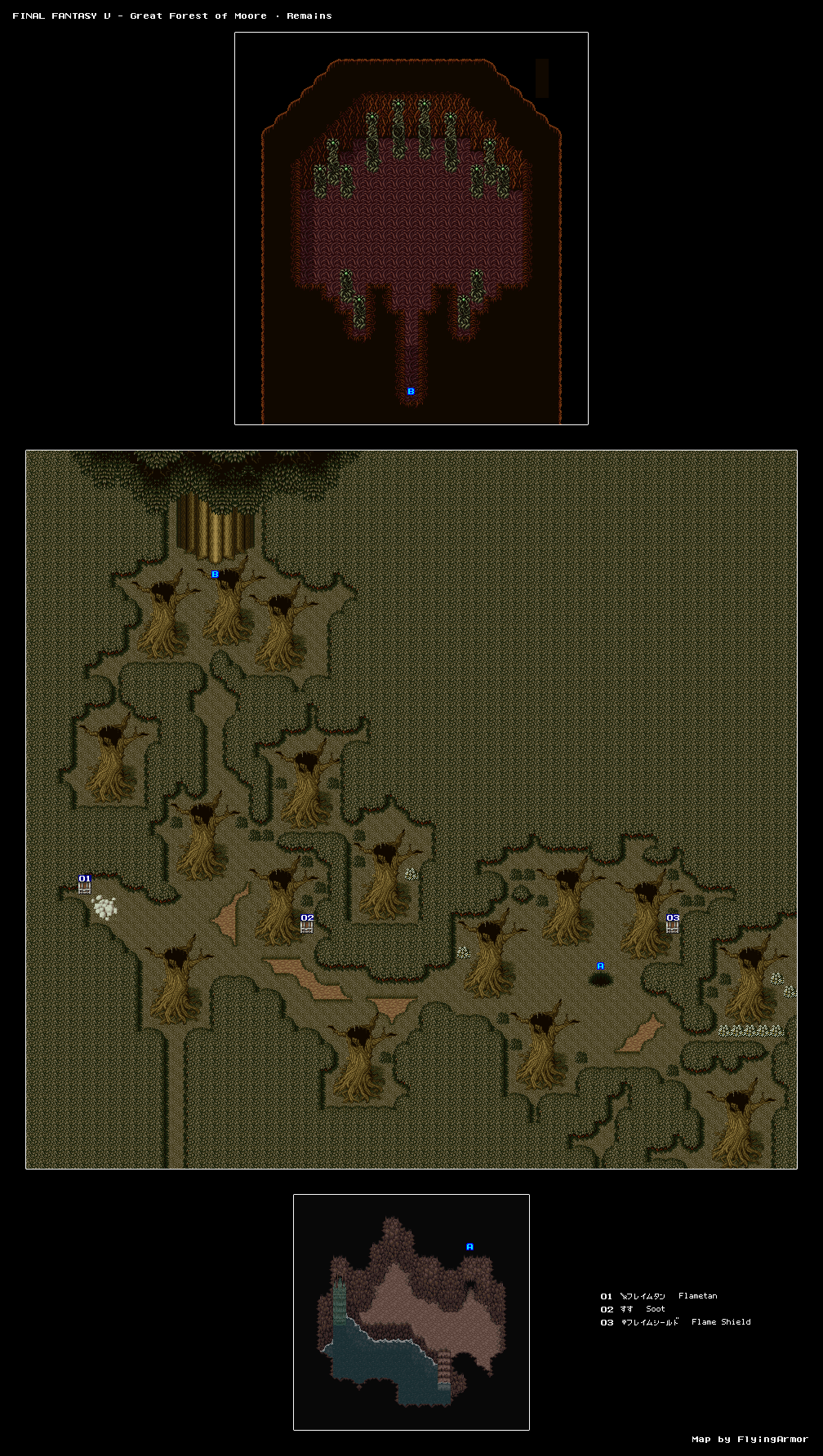 Final Fantasy V Great Forest Of Moore Remains