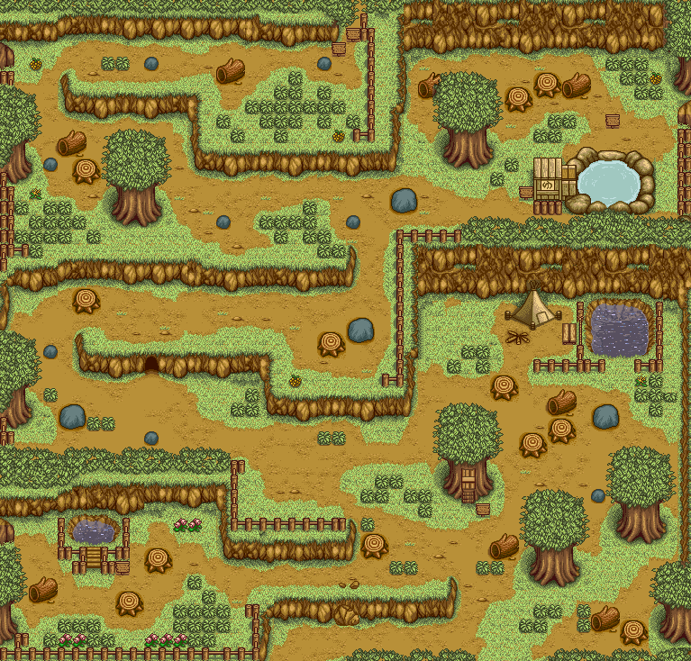 Harvest Moon Mountain (Spring) (Clear)