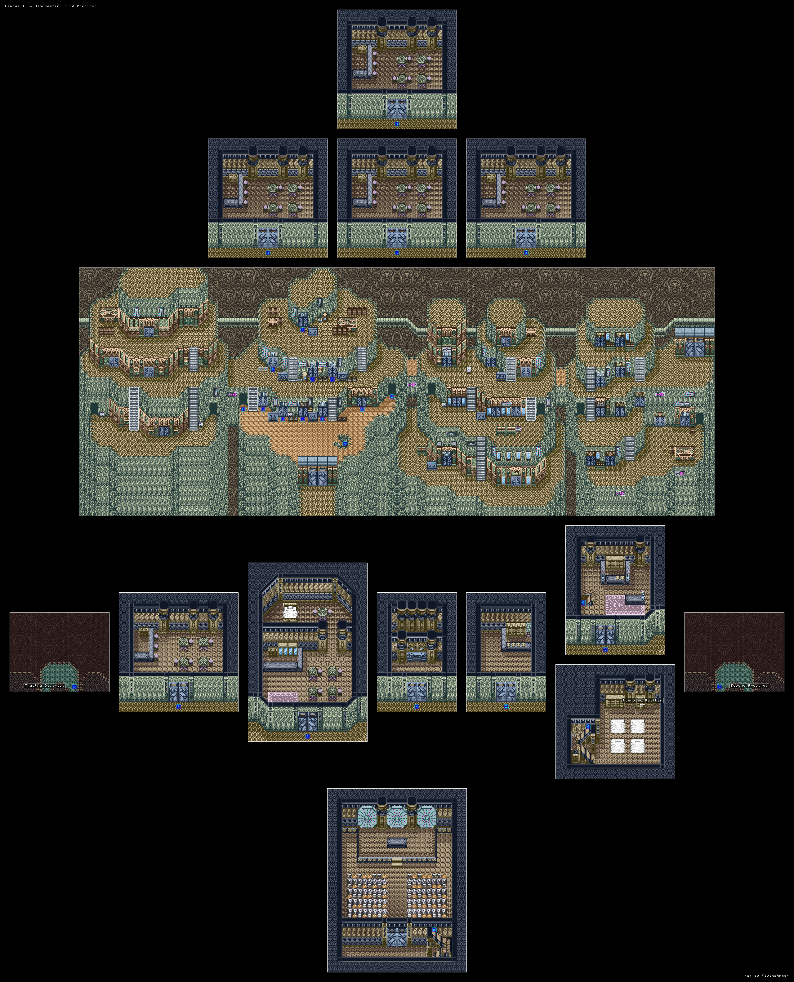Lennus II: Fuuin no Shito Eltz Gloucester Third Precinct