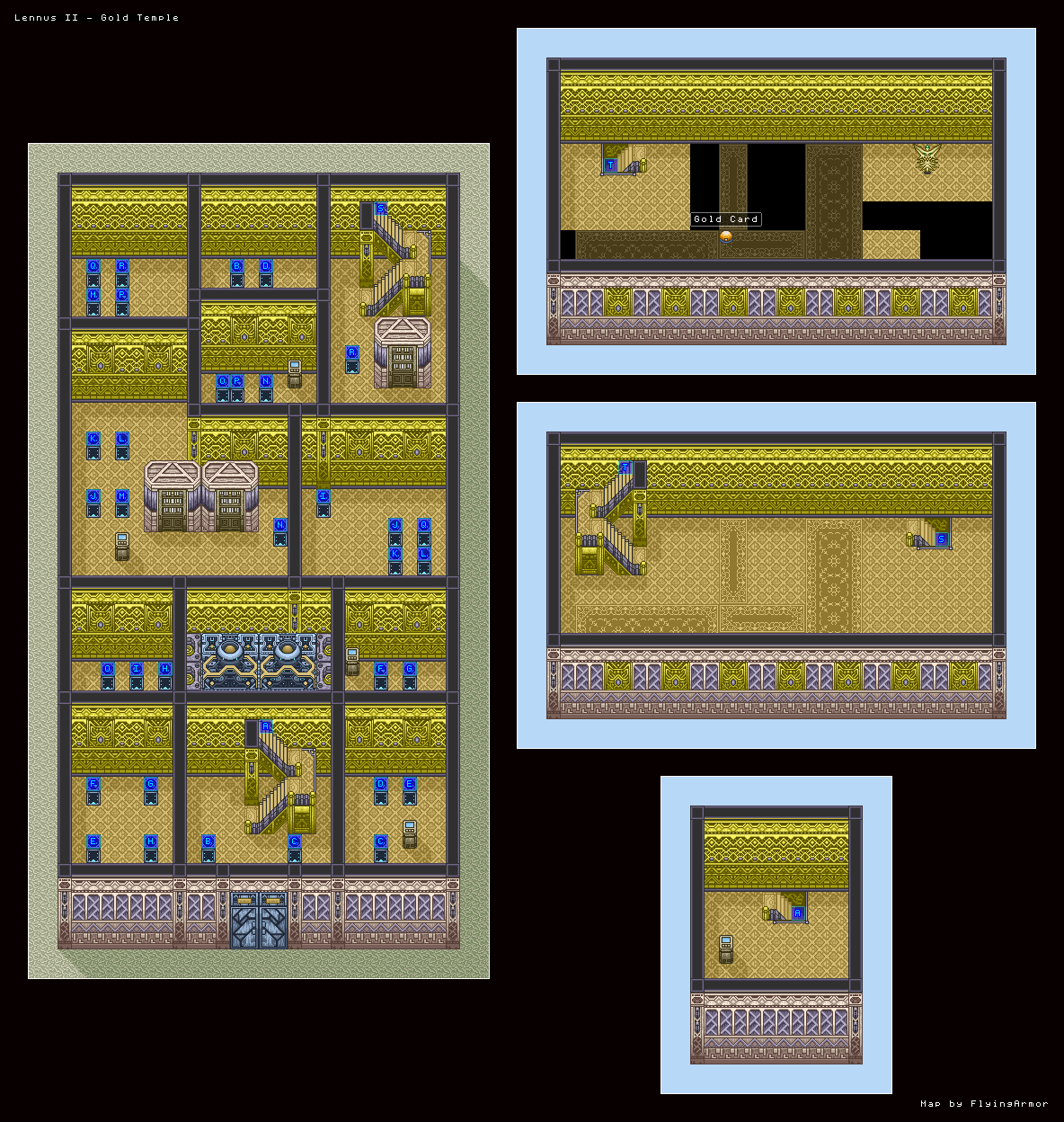 Lennus II: Fuuin no Shito Tol Terran Continent Gold Temple