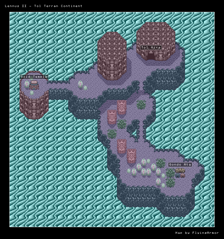 Lennus II: Fuuin no Shito Tol Terran Continent