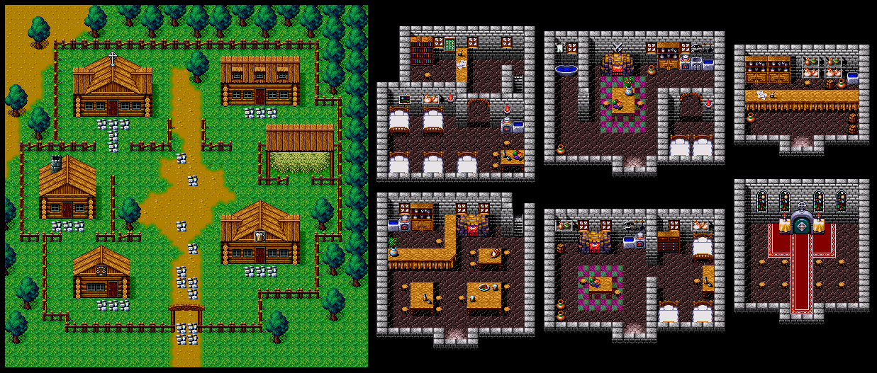 Magna Braban: Henreki no Yuusha Maps