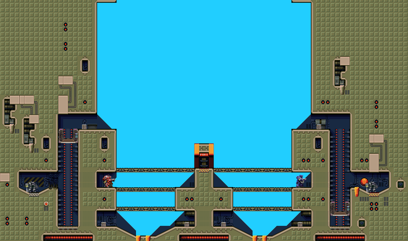 Metal Warriors Maps