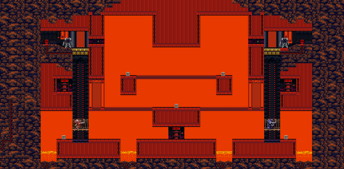 Metal Warriors Maps