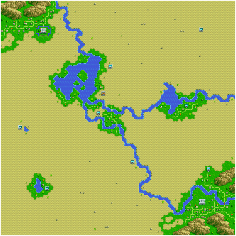 Ogre Battle: The March Of The Black Queen Dalmuhd Desert