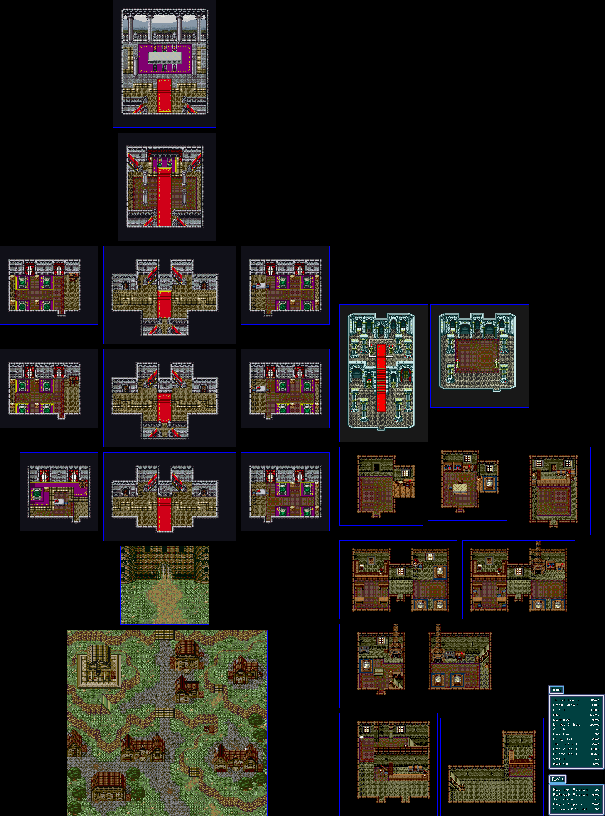 Record Of Lodoss War Maps