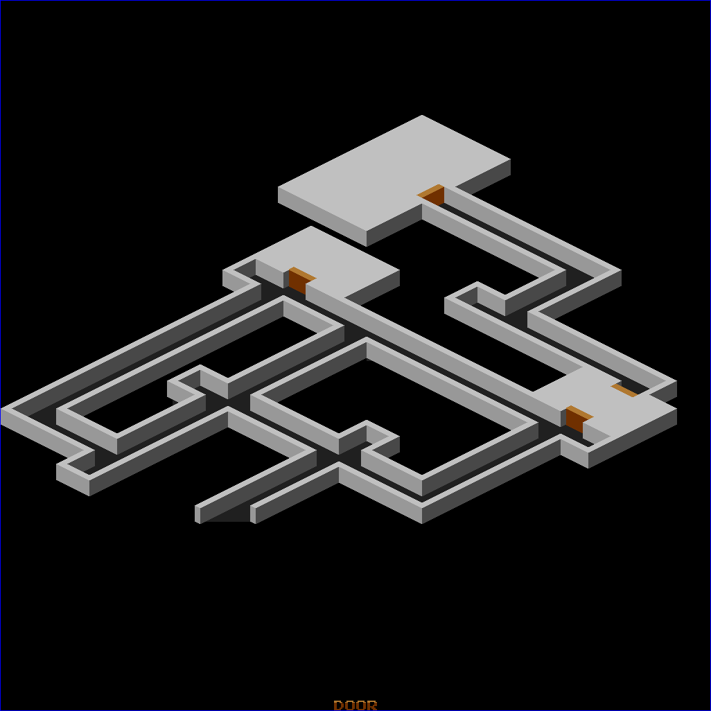 Record Of Lodoss War Dwarf Mine (In-Game Map)
