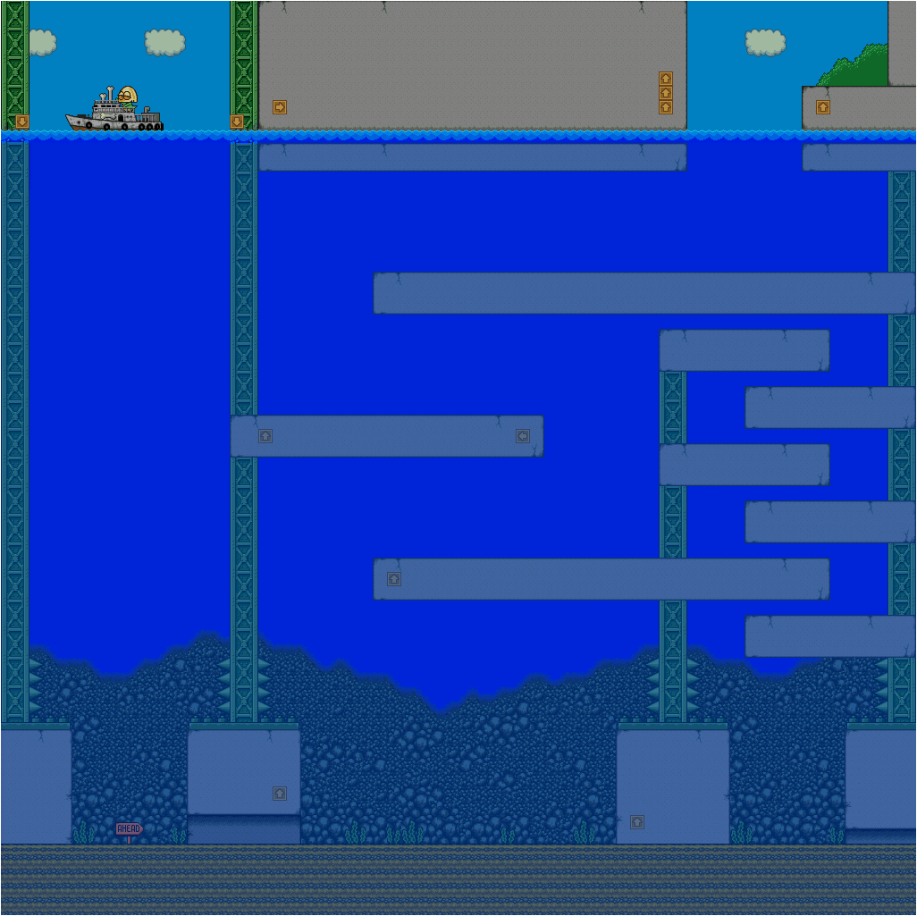 Super Bonk Water River