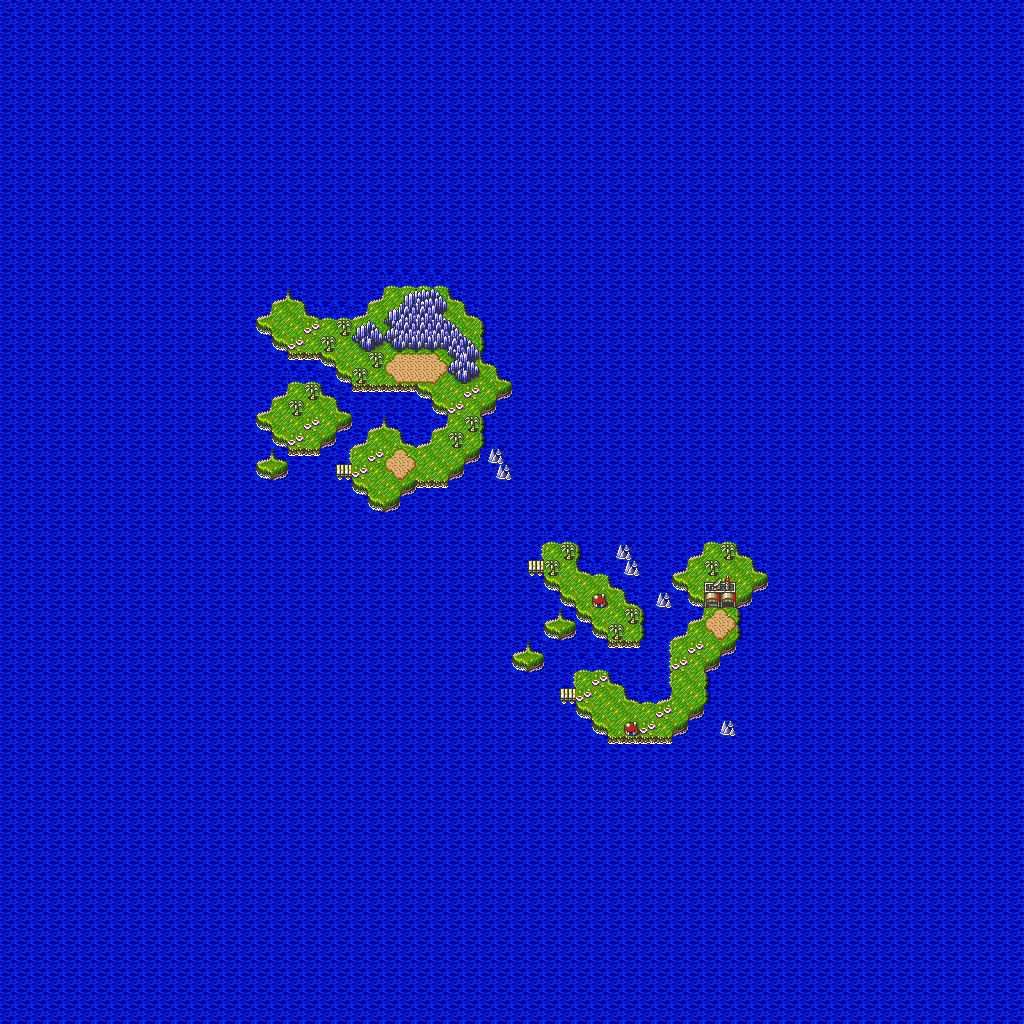 Super Chinese World 2: Uchuu Ichibuto Daikai Maps