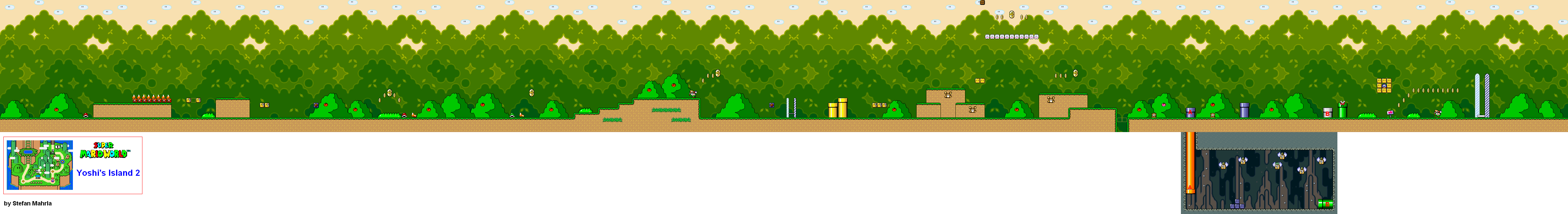 Super Mario World Maps