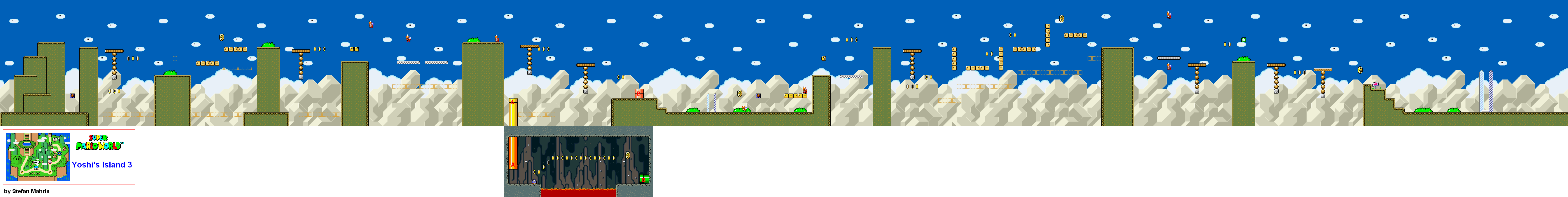Super Mario World Maps