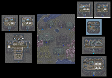 Lennus II: Fuuin no Shito Maps