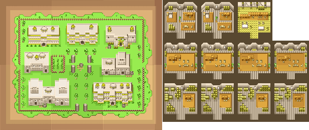 Magic Knight Rayearth Maps