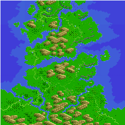Ogre Battle: The March Of The Black Queen Maps