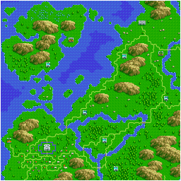 Ogre Battle: The March Of The Black Queen Maps
