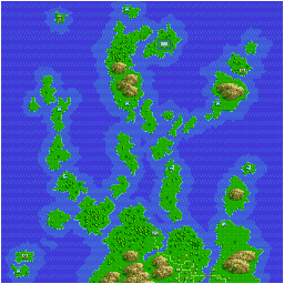 Ogre Battle: The March Of The Black Queen Maps