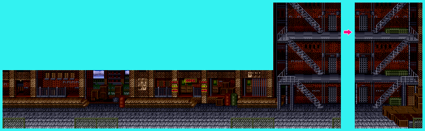 Return Of Double Dragon Maps