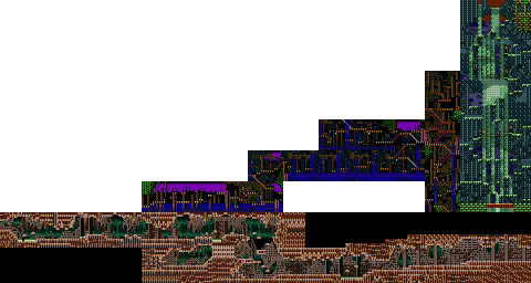 Super Castlevania IV Maps