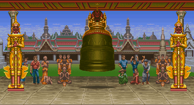 Super Street Fighter II: The New Challengers Maps