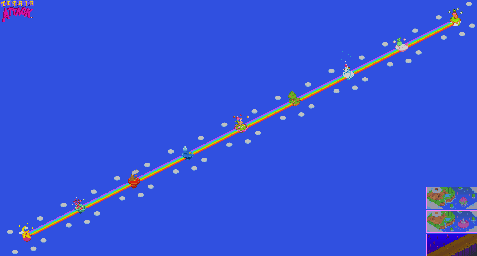 Tetris Attack Maps